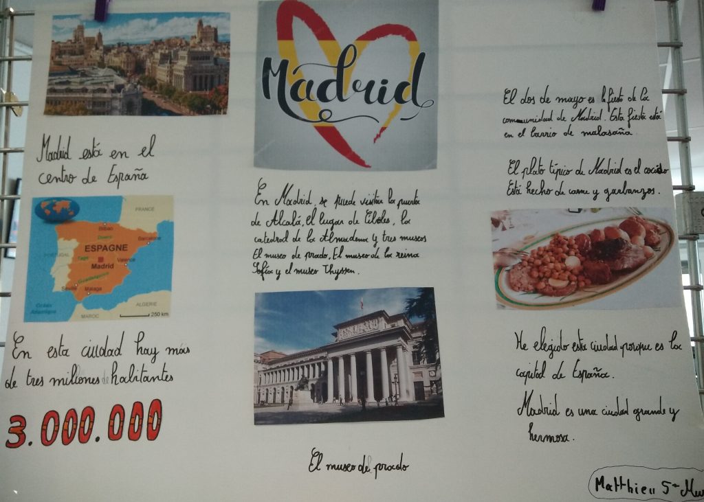 Exposition : villes d'Espagne - Ensemble Scolaire Sainte-Thècle